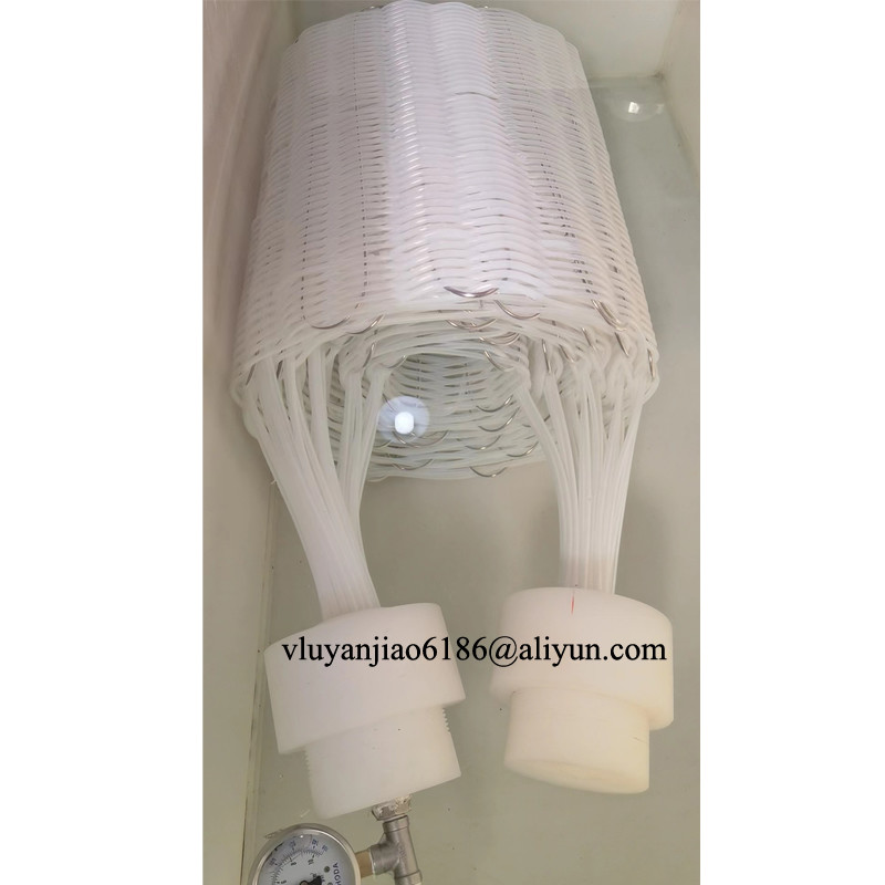 PTFE Tube Immersion Coils Heat Exchanger for Corrosive / Ultrapure ...